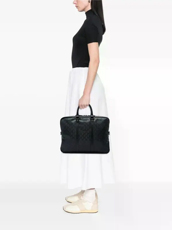 Gucci 2016-2026 Gg Imprime Business Bag