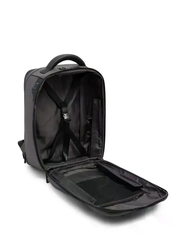 PIQUADRO Logo-patch Expandable Backpack