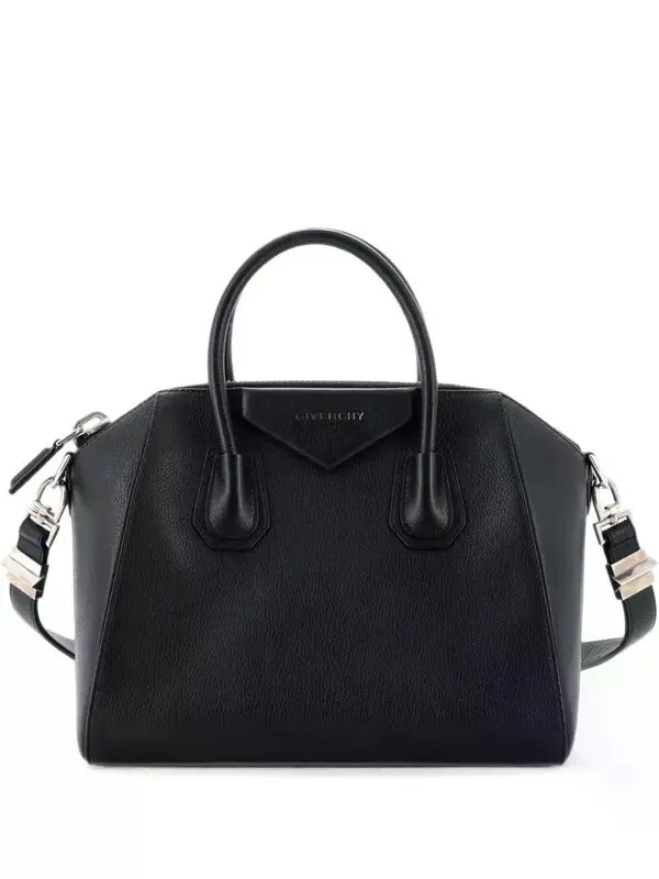 Givenchy Antigona Bag Leather Small Satchel - Black