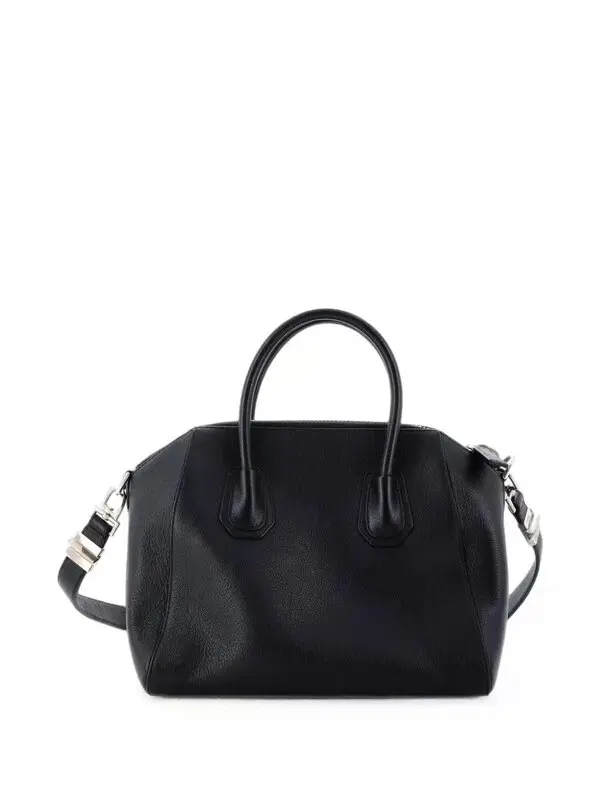 Givenchy Antigona Bag Leather Small Satchel - Black