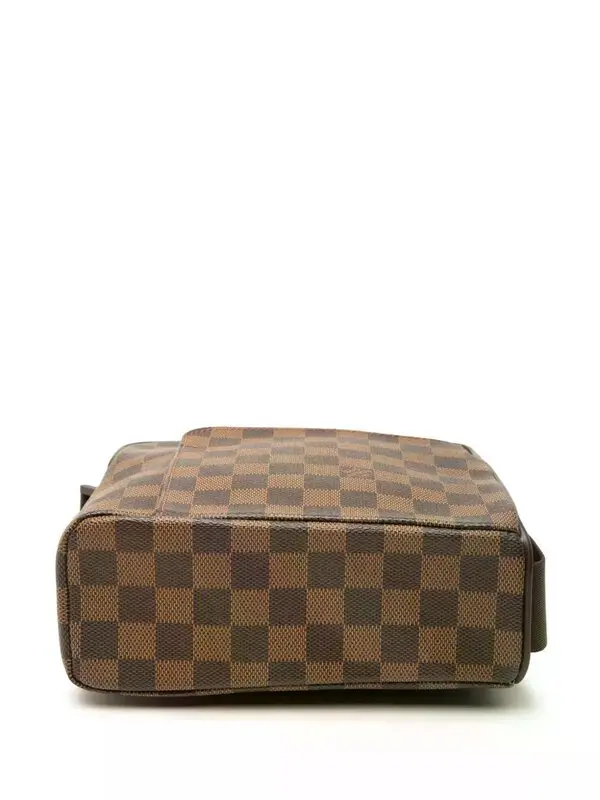 LOUIS VUITTON 2010 Damier Ebene Olav Pm Crossbody Bag