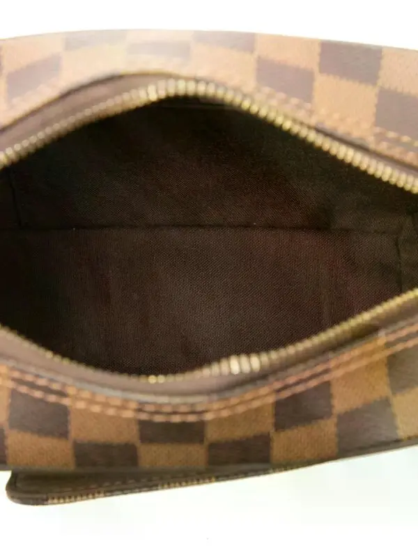 LOUIS VUITTON 2010 Damier Ebene Olav Pm Crossbody Bag