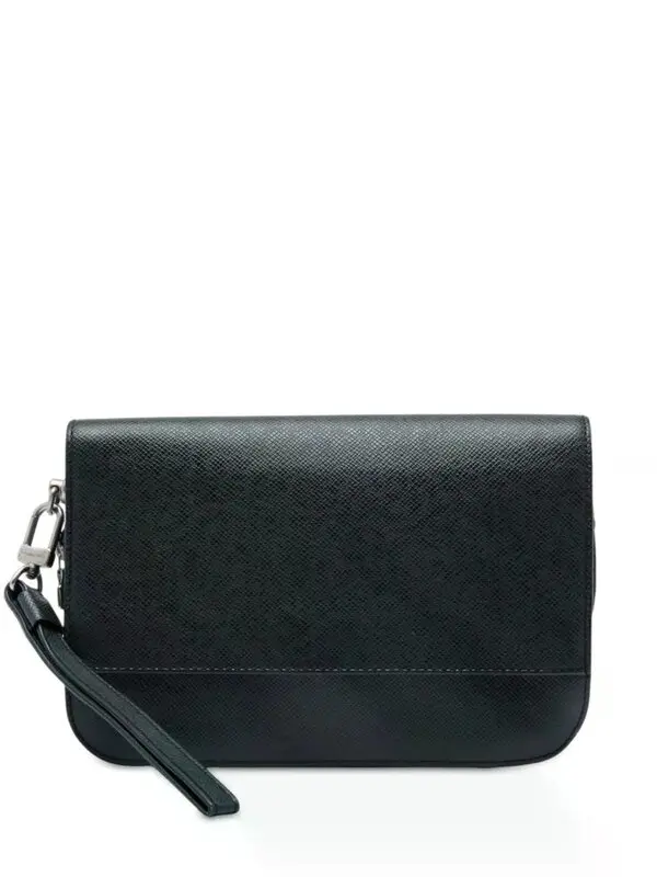 LOUIS VUITTON 2012 Taiga Pochette Baikal Clutch Bag