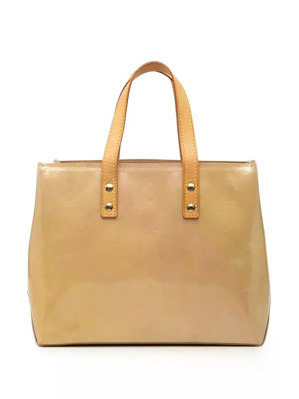 LOUIS VUITTON 2004 Monogram Vernis Reade Pm Handbag - Neutrals