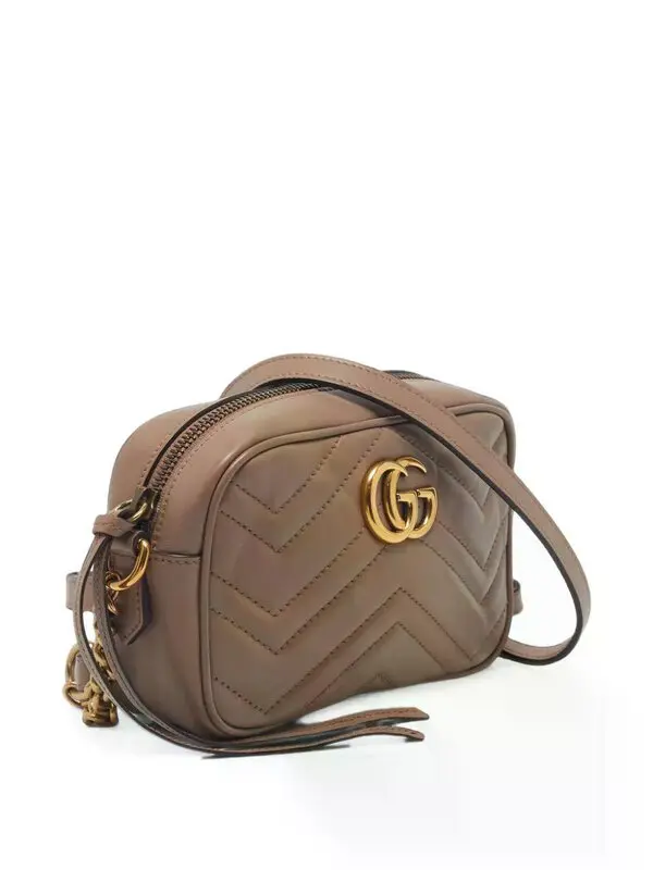 Gucci Mini Gg Marmont Matelassé Crossbody Bag