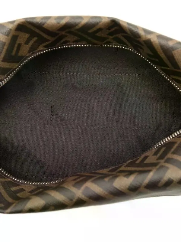 Fendi 2023-2026 Zucca Canvas Toiletry Case Clutch Bag