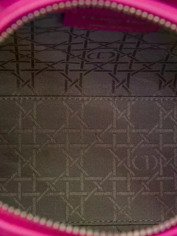 Dior 2012 Medium Lambskin Cannage Lady Satchel