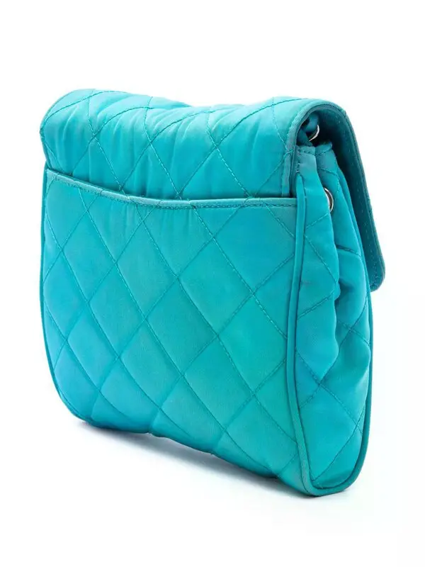 Prada 2010-2016 Impuntu Tessuto Chain Crossbody Bag