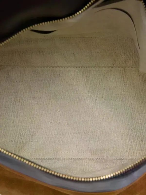 Loewe 2015 Large Suede Puzzle Satchel