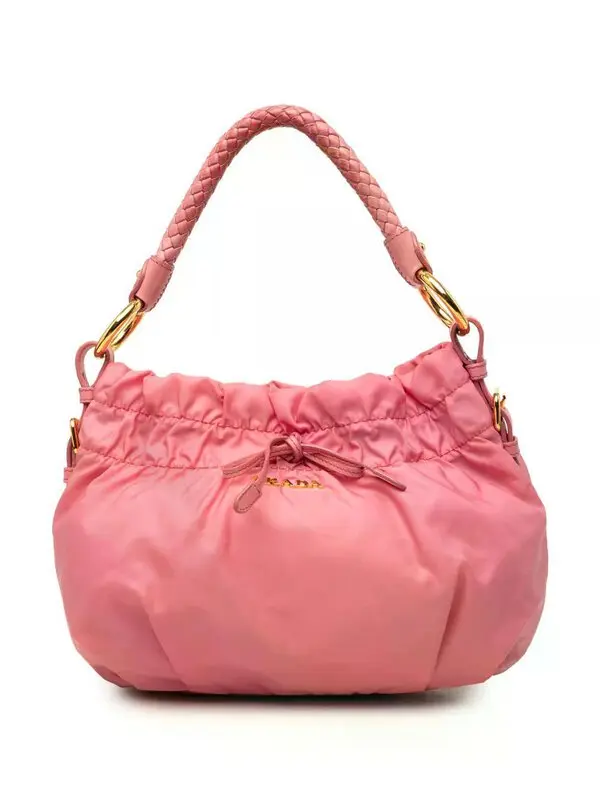 Prada 2010-2026 Tessuto Bow Handbag
