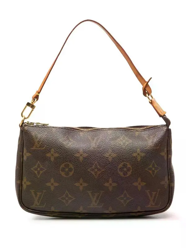 LOUIS VUITTON 2002 Monogram Pochette Accessoires Shoulder Bag
