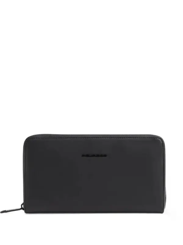 PIQUADRO Corner 2.0 Logo-debossed Clutch Bag