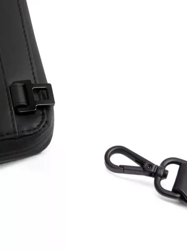 PIQUADRO Corner 2.0 Logo-debossed Clutch Bag