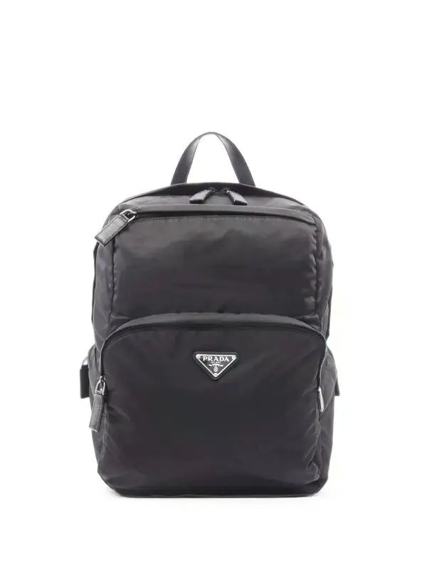 Prada 2000s Re-nylon Backpack - Black