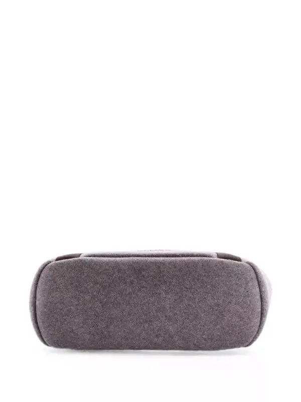 Hermès Sac De Pansage Groom Handbag Felt Shoulder Bag