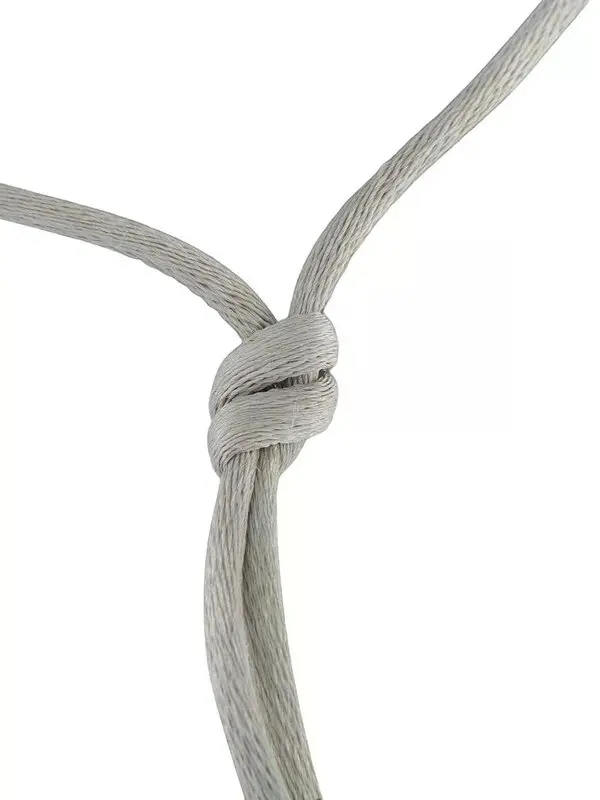 IO SI Rock Crystal And Diamond Necklace