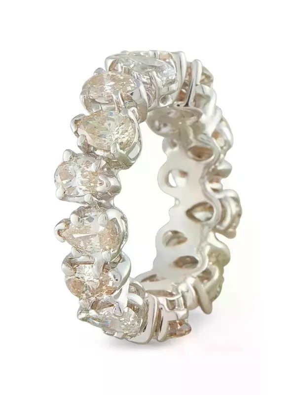 LB EXCLUSIVE Diamond Eternity Ring - Silver