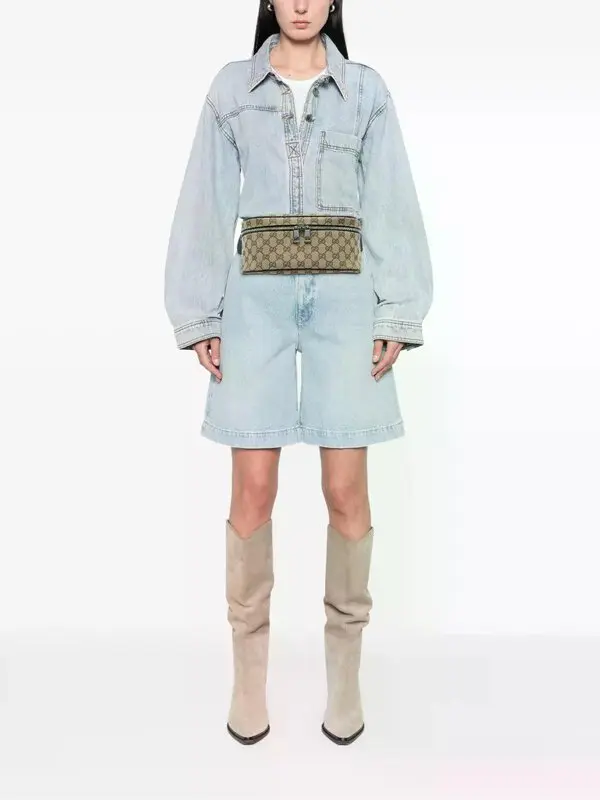 Gucci 2016-2026 Gg Canvas Waist Pouch Belt Bag - Neutrals