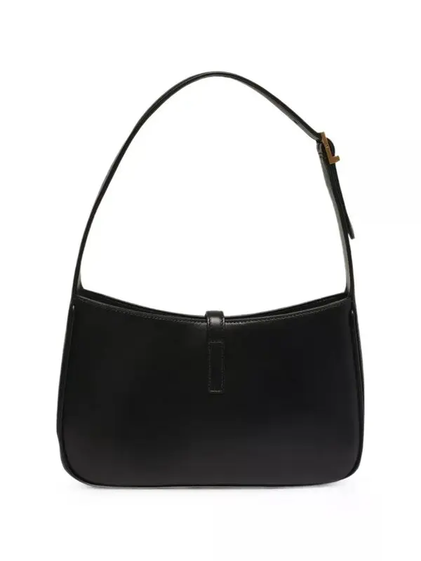 Saint Laurent Le 5 À 7 Leather Shoulder Bag - Black
