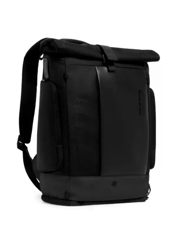 PIQUADRO Roll-top Buckle-fastening Backpack