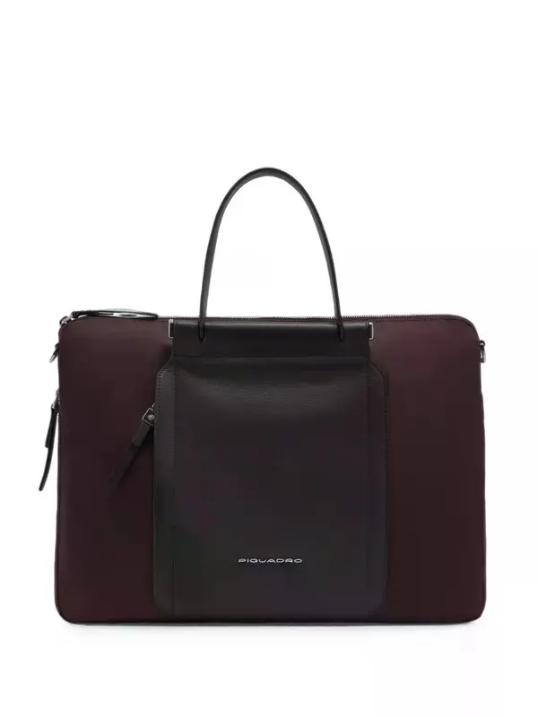 PIQUADRO Expandable Slim Laptop Bag - Purple
