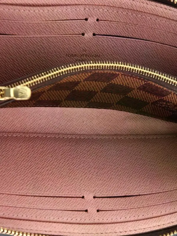 LOUIS VUITTON Clemence Wallet Damier Small Wallets