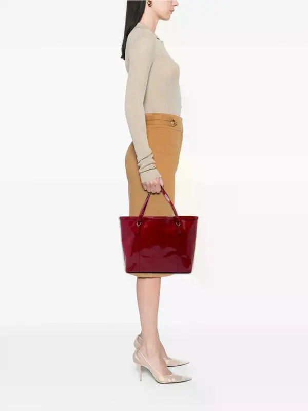 Gucci 2016-2026 Microguccissima Patent Nice Tote Bag