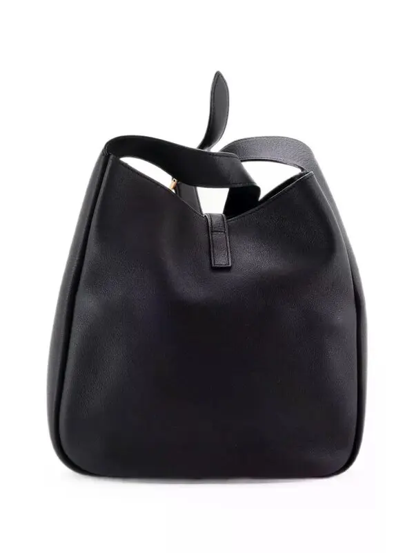 Saint Laurent Le 5 A 7 Supple Leather Small Hobo Bag