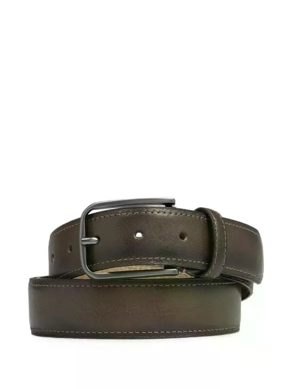 PIQUADRO Prong-buckle Leather Belt