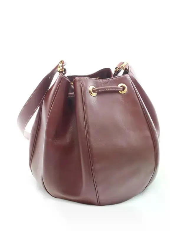 Cartier 2010s Mast Line Drawstring Shoulder Bag