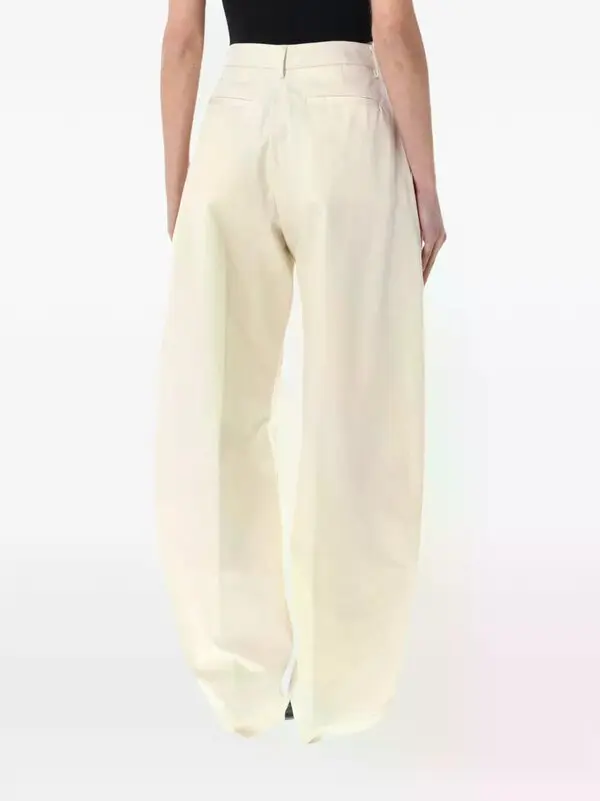 THELATEST Dina Wide-leg Tailored Trousers - Neutrals