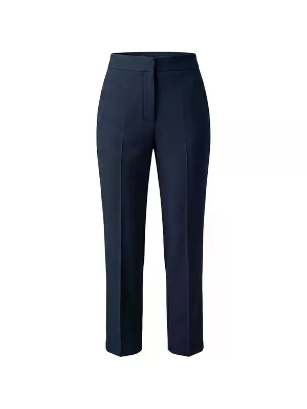 BOSS Straight-fit Pants In Matte Fabric