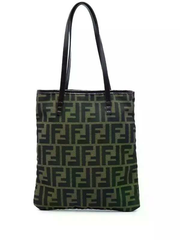 Fendi 2000-2010 Zucca Canvas Tote Bag