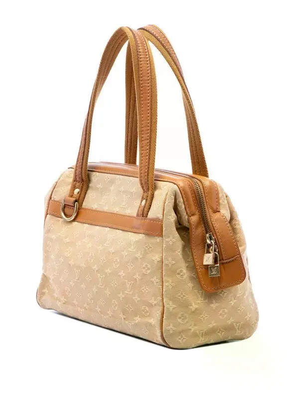 LOUIS VUITTON 2000-2026 Monogram Mini Lin Josephine Pm Shoulder Bag