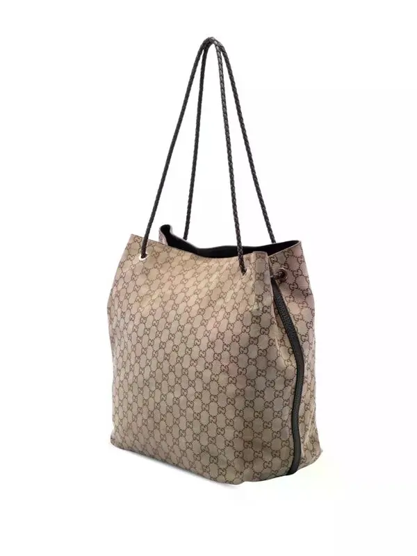 Gucci 2016-2026 Large Gg Canvas Gifford Tote Bag - Neutrals