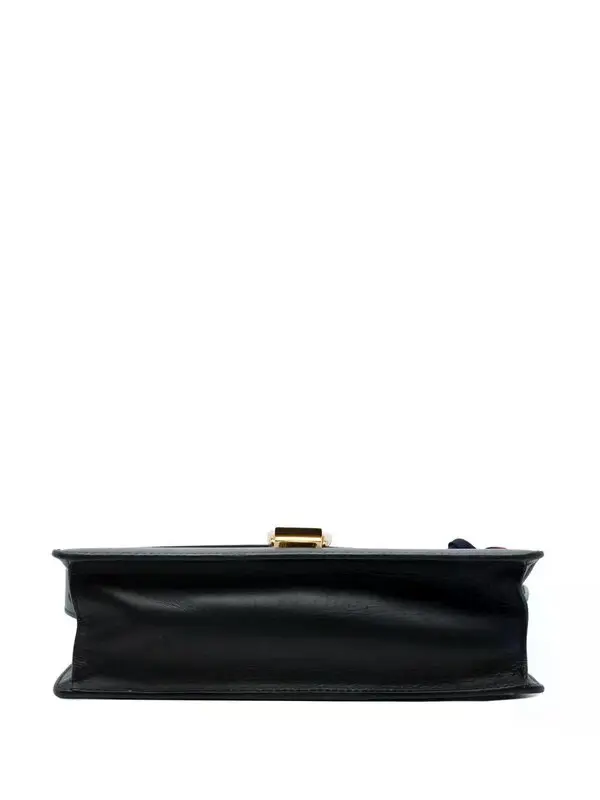 Gucci 2016-2026 Small Calfskin Web Sylvie Satchel