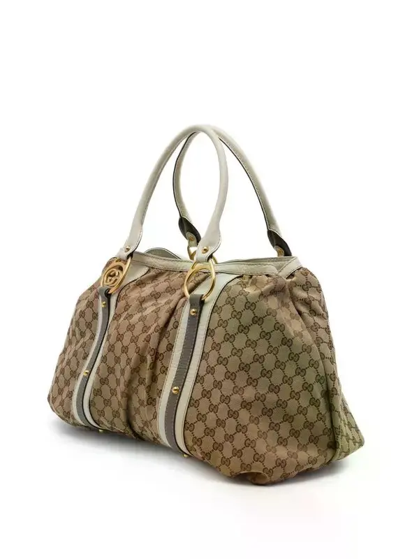 Gucci 2016-2026 Gg Canvas Interlocking G Tote Bag