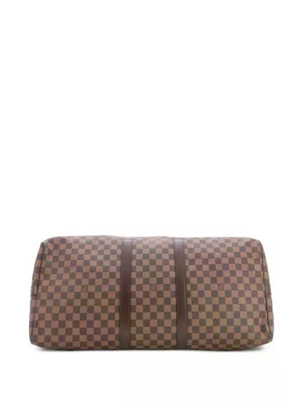 LOUIS VUITTON Keepall Bandouliere Bag Damier 55 Travel Bag - Brown