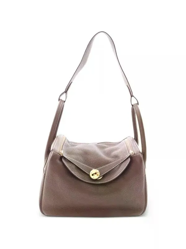 Hermès 2020 30 Lindy Two-way Shoulder Bag - Brown