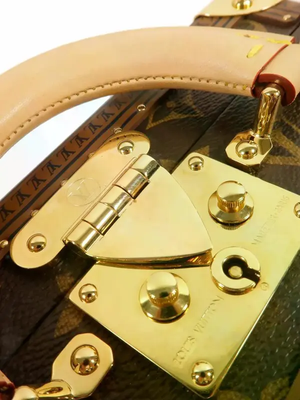 LOUIS VUITTON Petite Valise Monogram Two-way Handbag