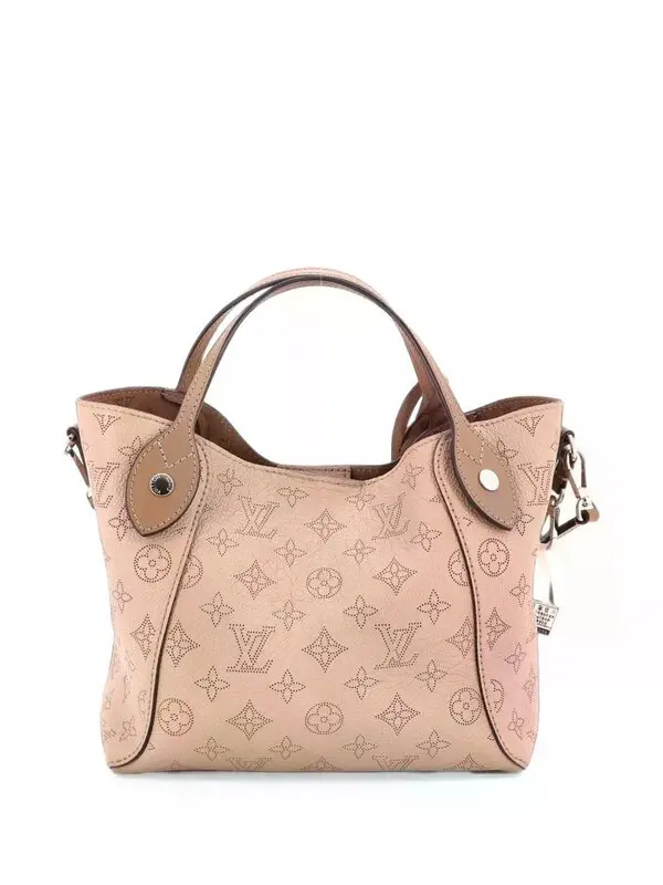 LOUIS VUITTON Hina Handbag Mahina Leather Pm Shoulder Bag