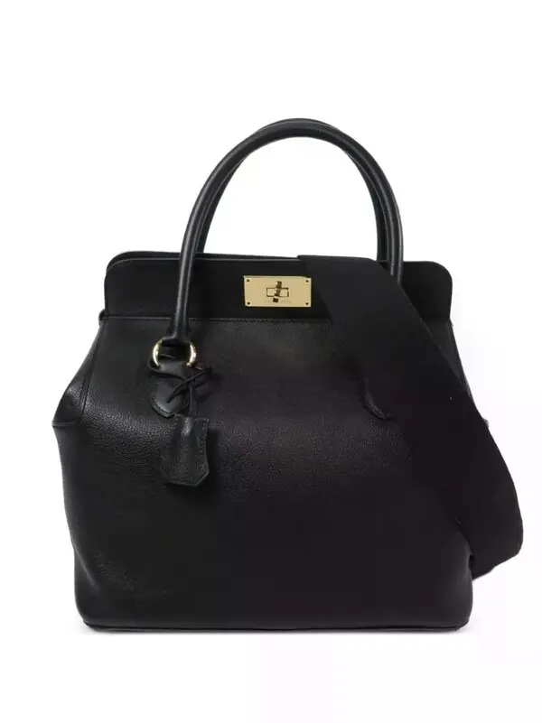 Hermès 26 Toolbox Tote Bag - Black
