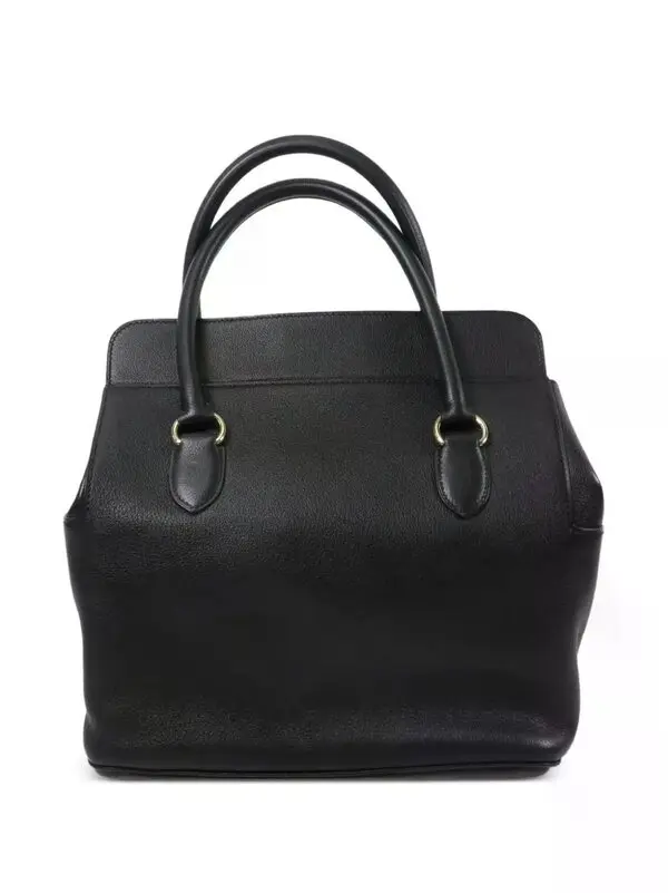 Hermès 26 Toolbox Tote Bag - Black