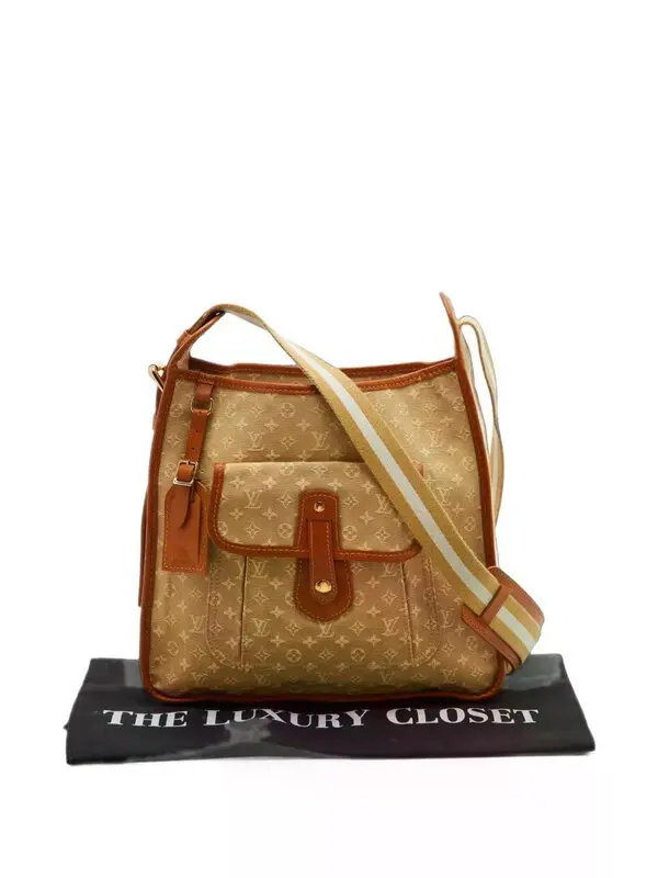 LOUIS VUITTON 2005 Mary Kate Besace Monogram Mini Lin Shoulder Bag