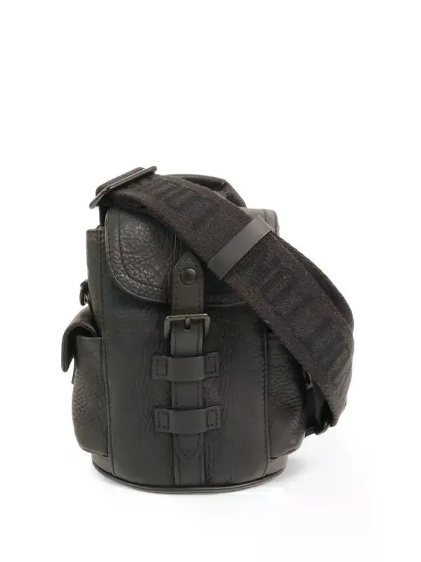 LOUIS VUITTON Nano Christopher Shoulder Bag - Black