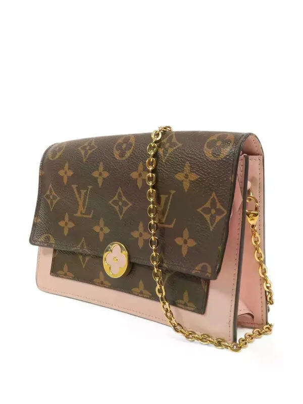 LOUIS VUITTON Monogram Flore Shoulder Bag - Brown