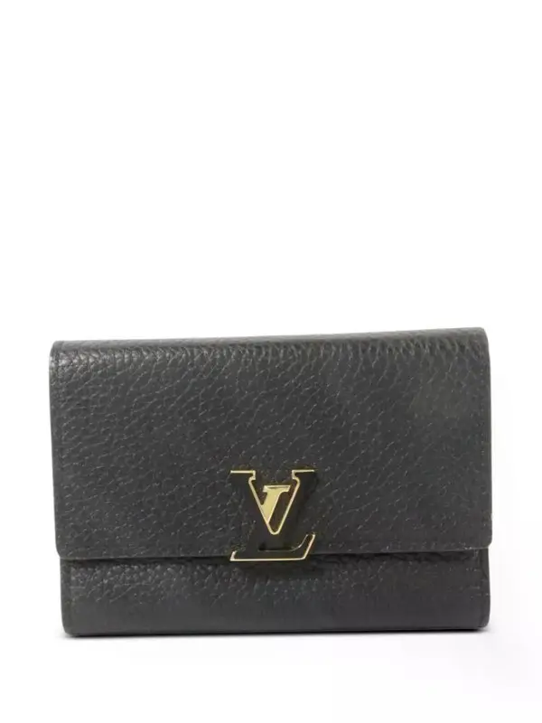 LOUIS VUITTON Capucines Taurillon Leather Wallet