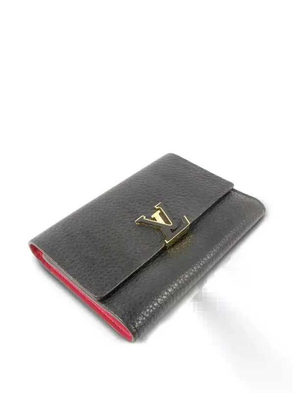 LOUIS VUITTON Capucines Taurillon Leather Wallet