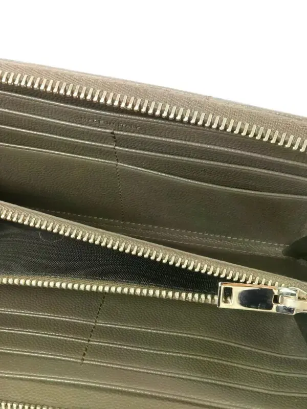Saint Laurent Chevron-quilted Wallet