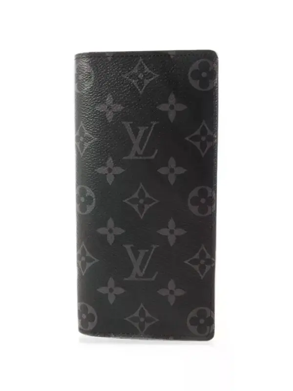 LOUIS VUITTON Brazza Monogram Eclipse Bifold Wallet